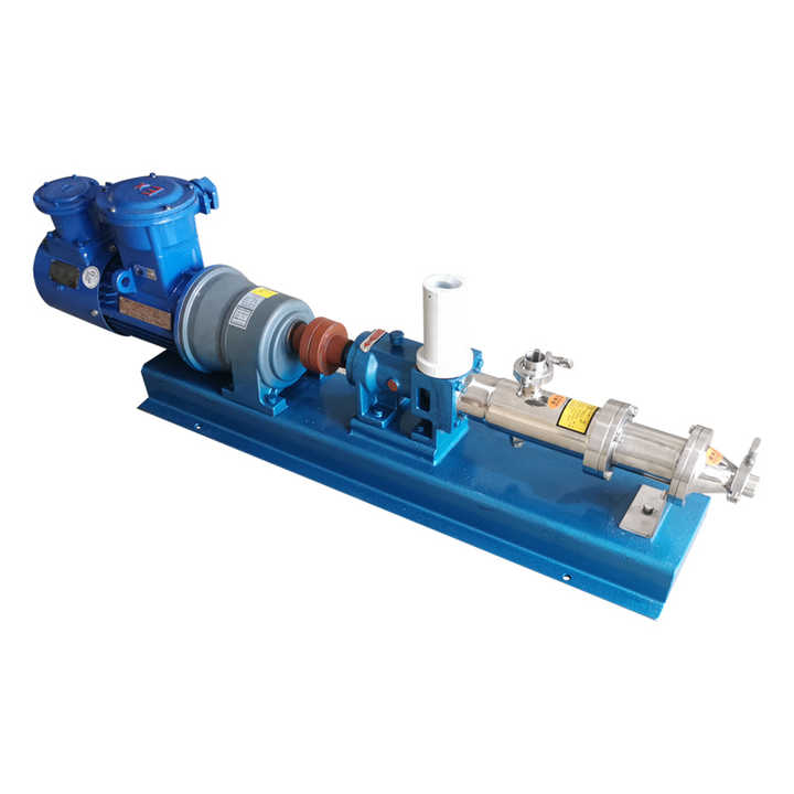 Stainless Steel Single Mono Screw Pump High Viscosity Liquid Peanut Butter Transfer Pump Slurry ...