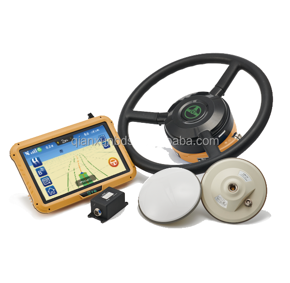 Auto Steering Solution with RTK GPS for Precision Farming