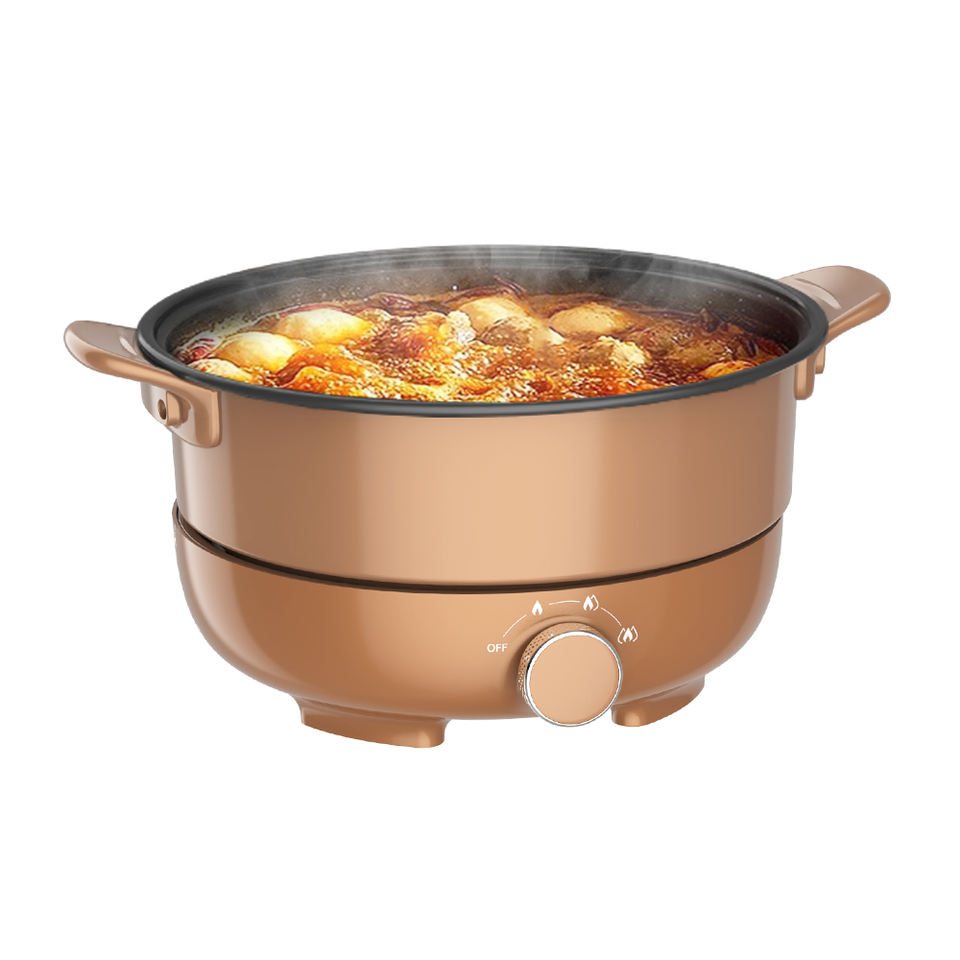 4L ELectric Multicooker Cooking Pot Nonstick Home Hot Pot 1300W ...