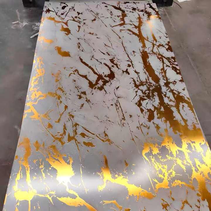 Waterproof Pvc Marmol Decorativo Carbon Slate Marble Wall Panel Board ...