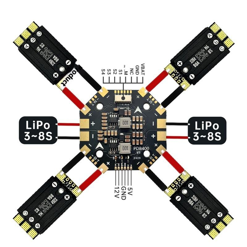Aocoda-RC 70A/80A 3~8S Single ESC FPV Racing Drone RC Airplane with ...