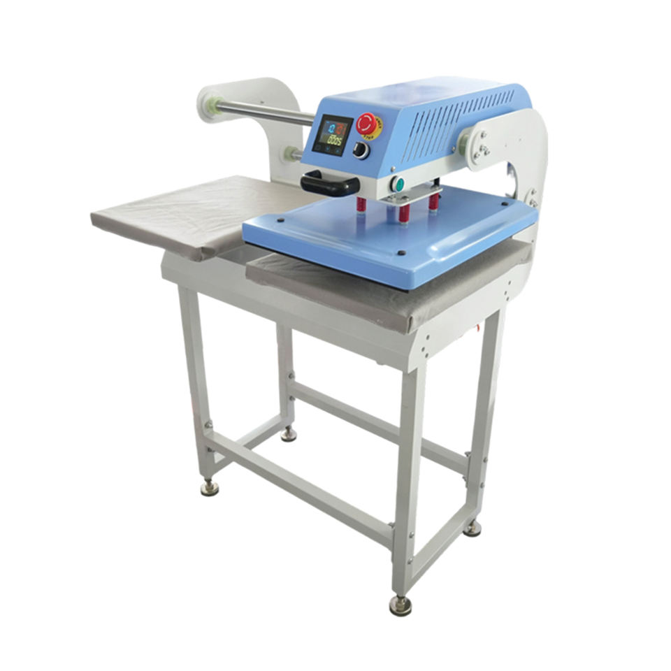 Auto Dual-Head Heat Press W/ 3 Press Modes & Moving Platen, 3 Sizes(15 ...