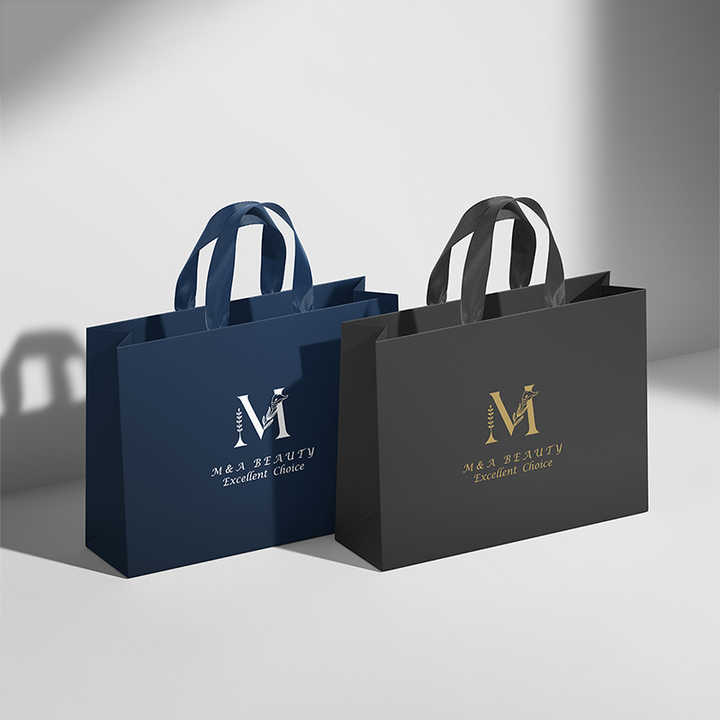 Customized Printed Tote Gift Paper Bag for Luxury Packaging