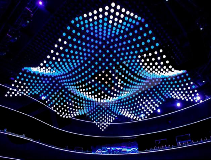 MITUSHOW Led Matrix Light RGB Dmx Led Lift Ball Kinetic Kinetic Ball ...