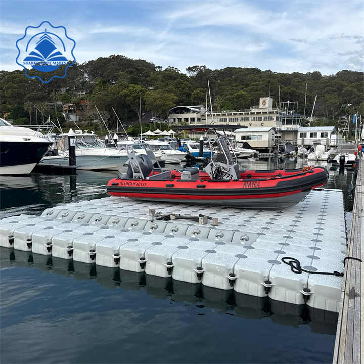Safe and Stylish Floating Marina Dock for Yachts - 15 Years Lifespan