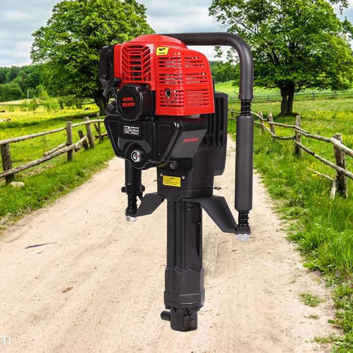 Portable Handheld Install Drilling Rigs Pile Driver 4 Stroke 68cc Pile ...