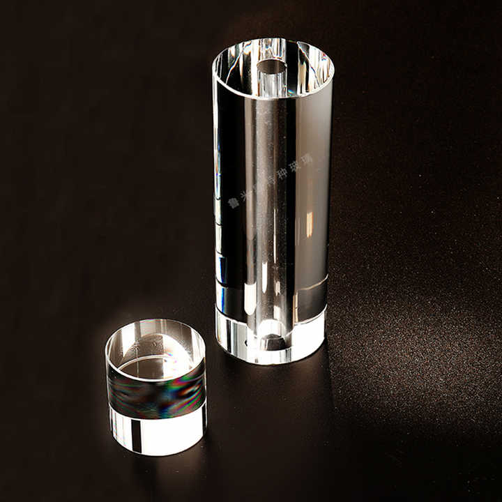 High-Temperature Borosilicate Glass Tube Tempered Square Sight Glass ...