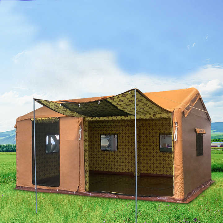 Folding Glamping Inflatable Tent - Ideal for Desert Camping