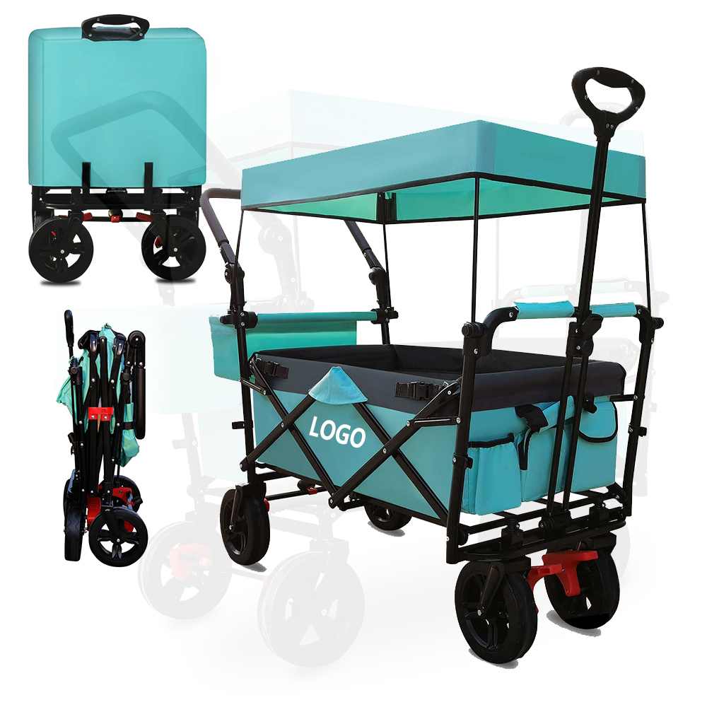 Durable Kids Trolley with Wheels | Folding Waterproof Design
