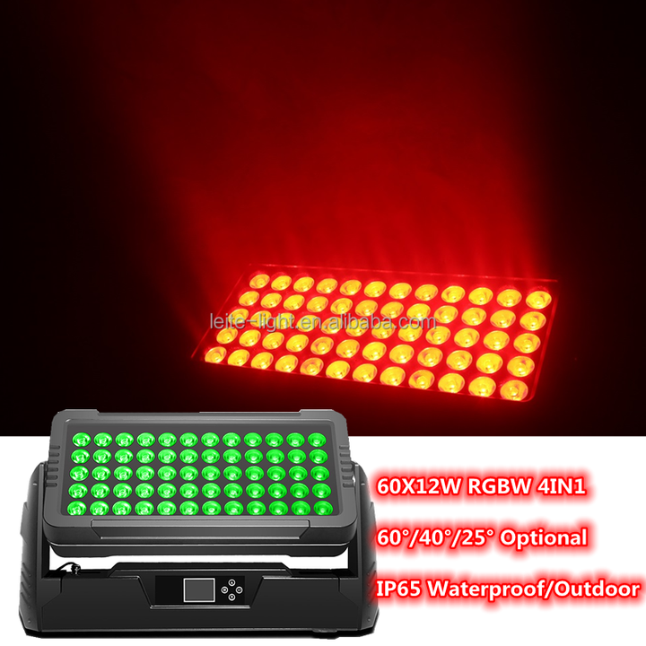 600W High Power LED Wall Washer Lights for Outdoor City Color