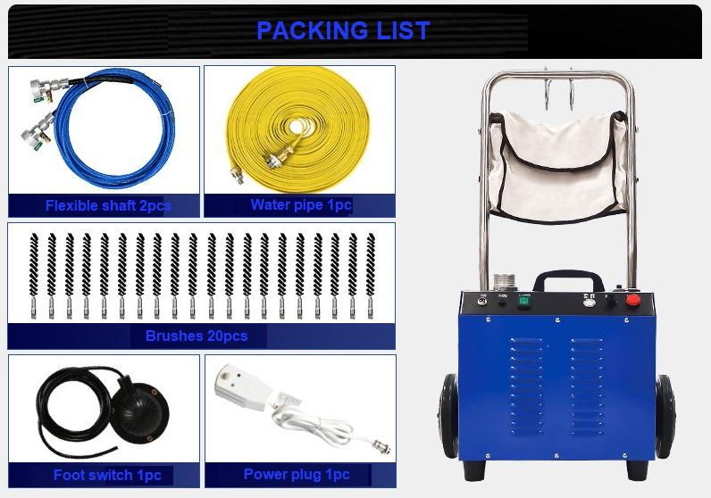 Brush Type Condenser Tube Cleaning Machine Condenser Tube Cleaning ...