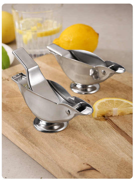 Portable 304 Stainless Steel Manual Fruit Lemon Juicer Hand Lemon Squeezer Bird Citrus Juicer ...