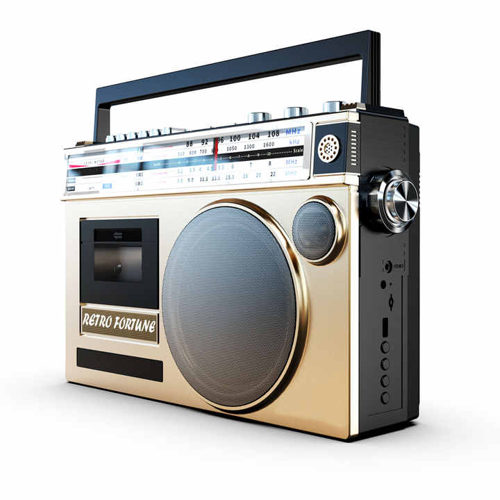Retro Fortune - Quality Cassette Record Player with USB TF BT CONVERTER