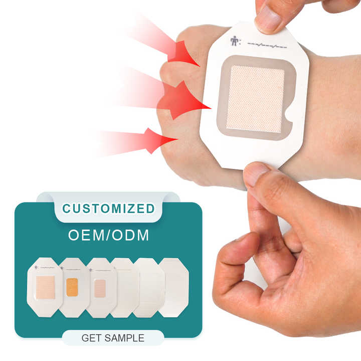 Medical Island Wound Dressing Catheter Fixation Device Transparent Iv ...