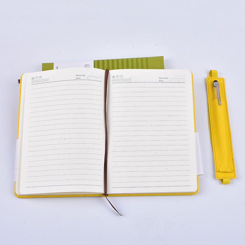 Factory Wholesale Custom Leather Notebook A5 Hardcover Business Office ...