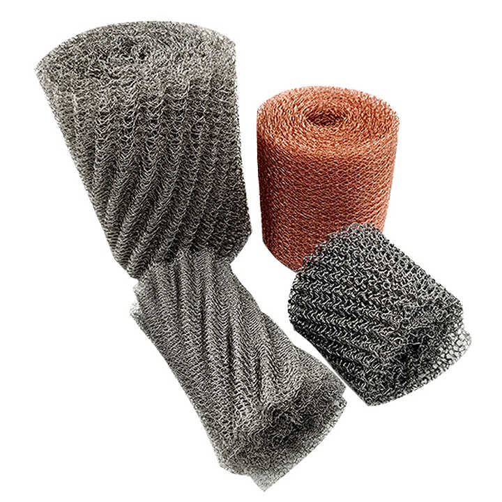 Knitted Wire Mesh Stainless Knitted Wire Mesh Gasket Gas-liquid Filter ...