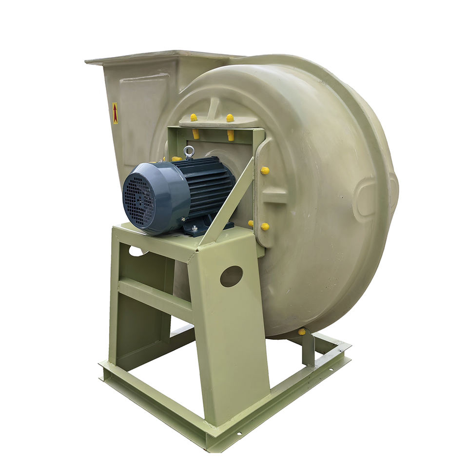 High Temperature Centrifugal Fan Fiberglass Anti Corrosion Industrial ...