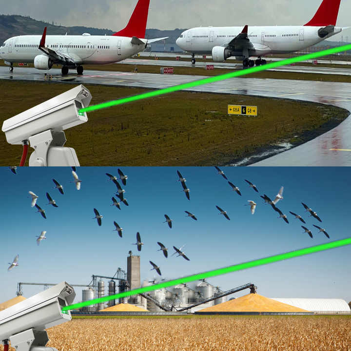 Smart PTZ Laser Bird Repeller - Deter Pest Birds Effectively