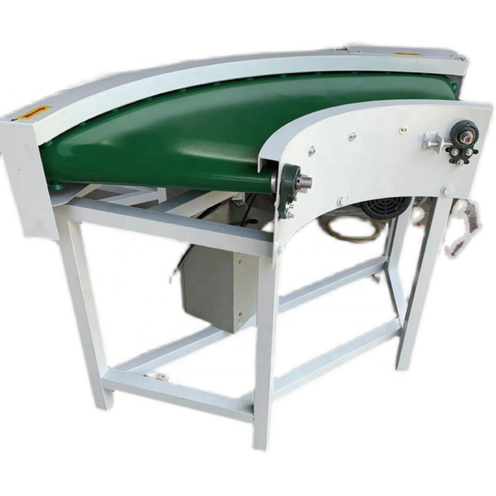 X-YES Small Sorting Machine - Efficient 90 Degree Curve Conveyor