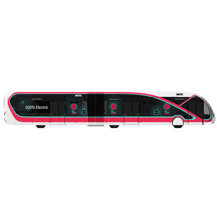 18m Electric City Bus - 50+1 Seats, Automatic, High Speed