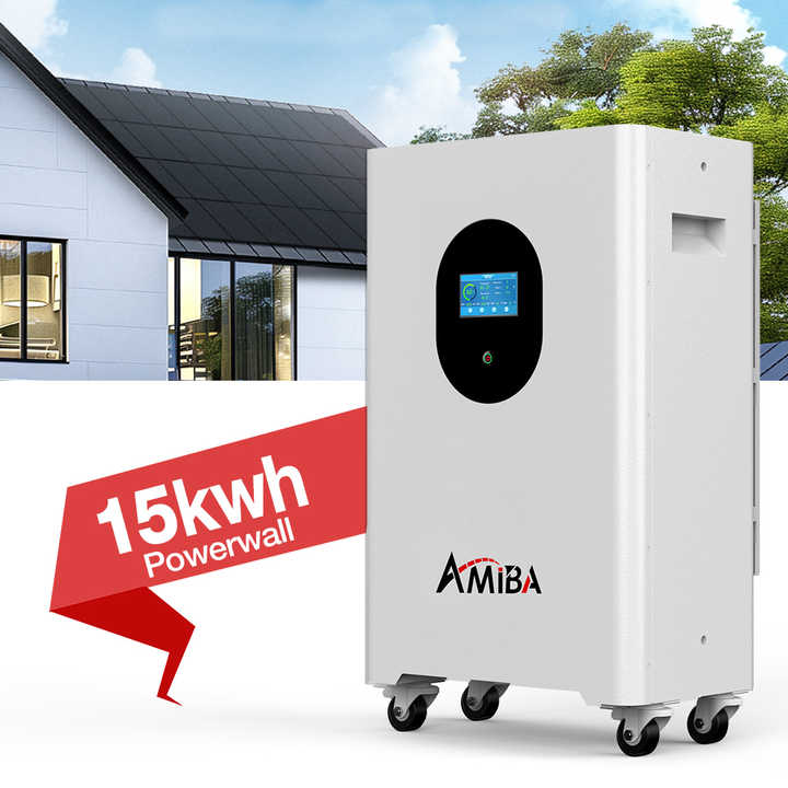 AMIBA Touchscreen Lifepo4 Powerwall Batteries 48V 100ah