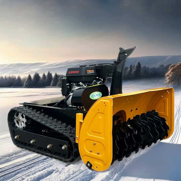 Commercial Autonomous Rubber Tracks Snow Blower Wholesale Loncin 13hp ...