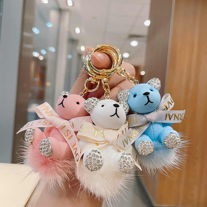 Cute Teddy Bear Keychain - Perfect Gift for Any Occasion