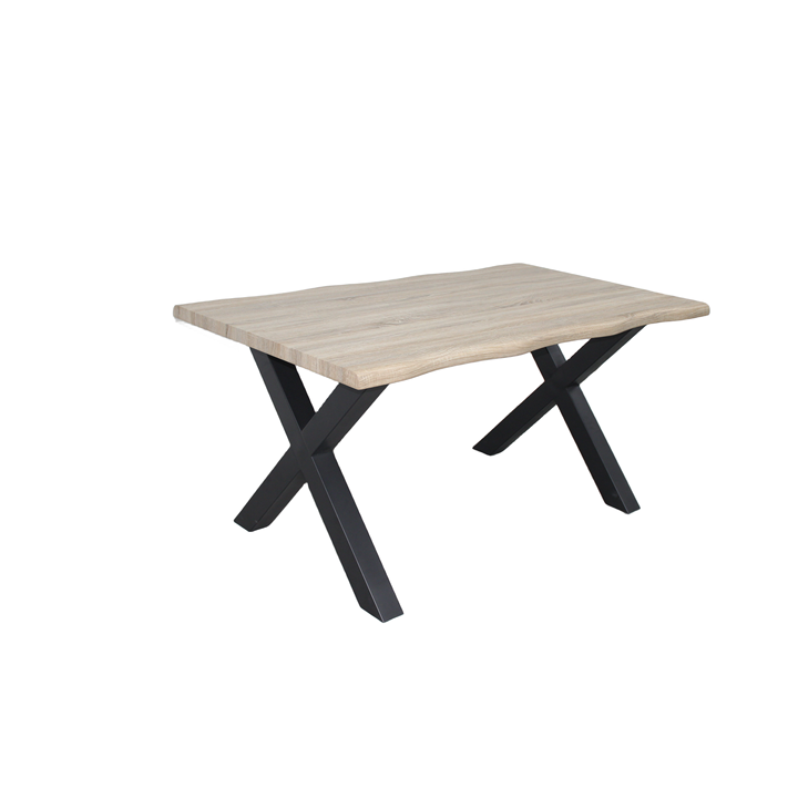 Home Furniture Real Wood Effect Veneer Paper MDF Waved Table Top Good ...