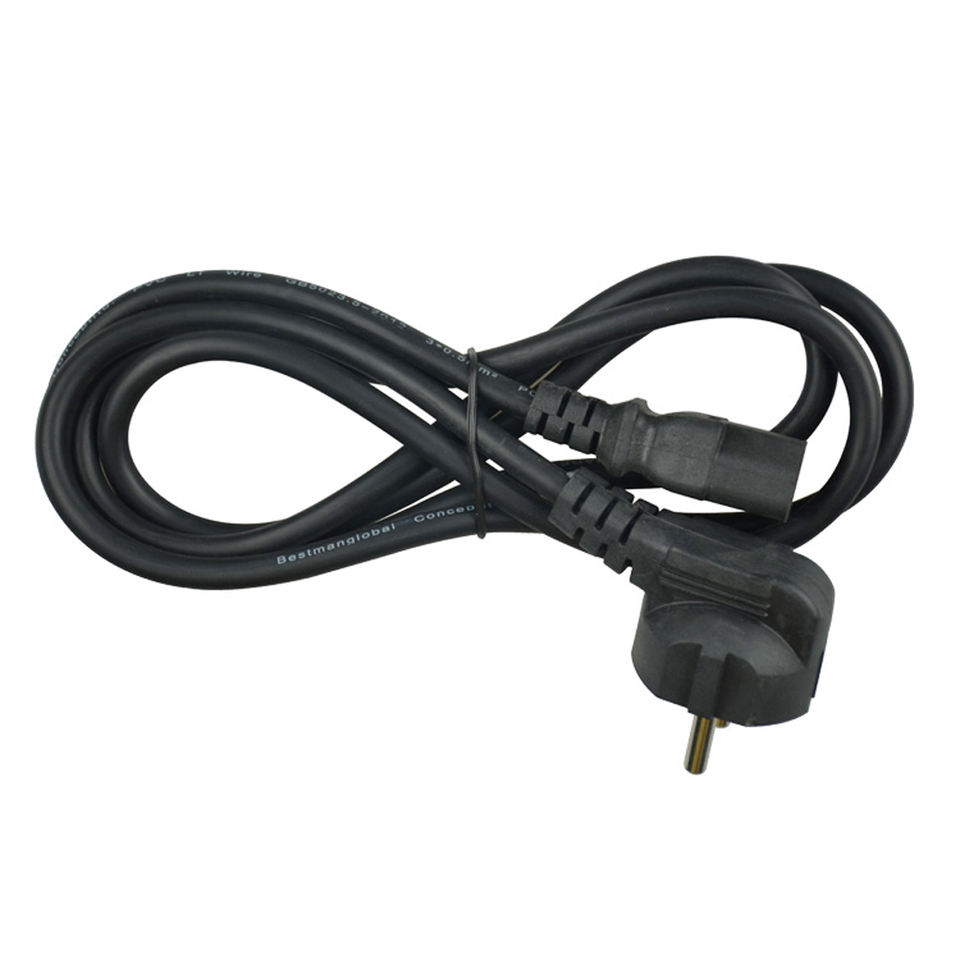 SIPU CE7/7 Power Cord CEI to IEC C15 Extension AC 10A CE Certified Home ...