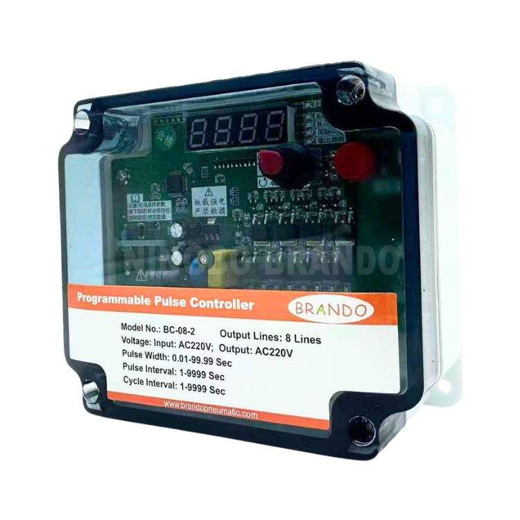 8 Lines Programmable Pulsing Controller Sequential Pulse Valve ...