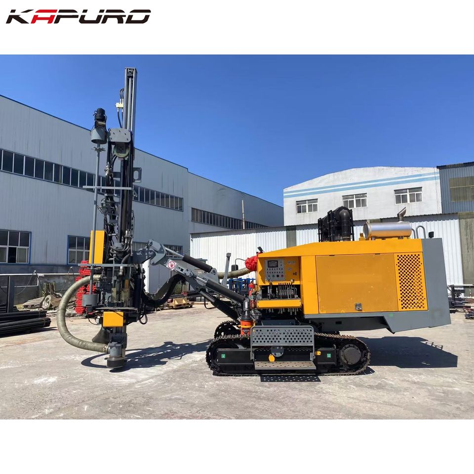 Kapuro 2025 Integrated DTH Portable Drill Rig 176KW Open Use Crawler ...