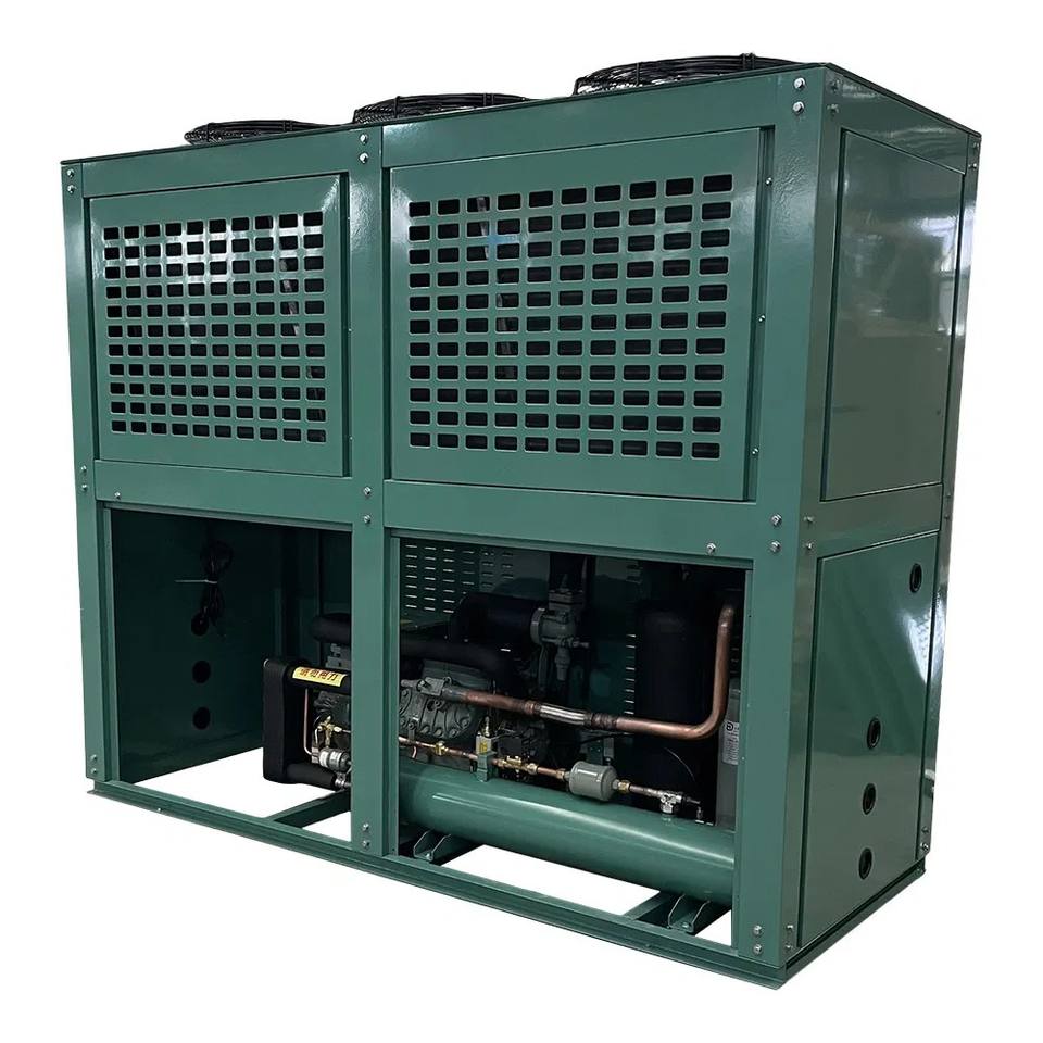 Cabinet Type Air Cooled Condensing Unit for Semi-Hermetic Compressor ...