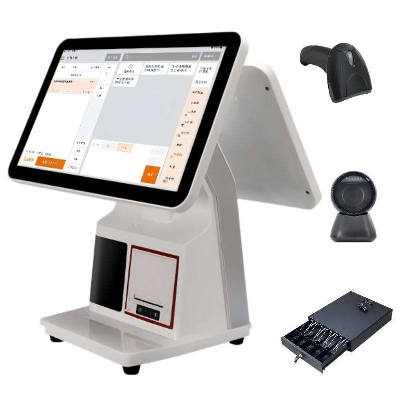 Built-in Scanner Android/Win Touch Screen All in One Pos Counter ...