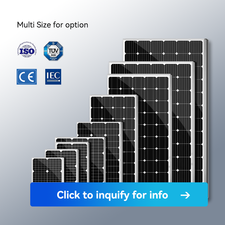 High Efficiency Small Solar Panels - Ideal for Home & Outdoor