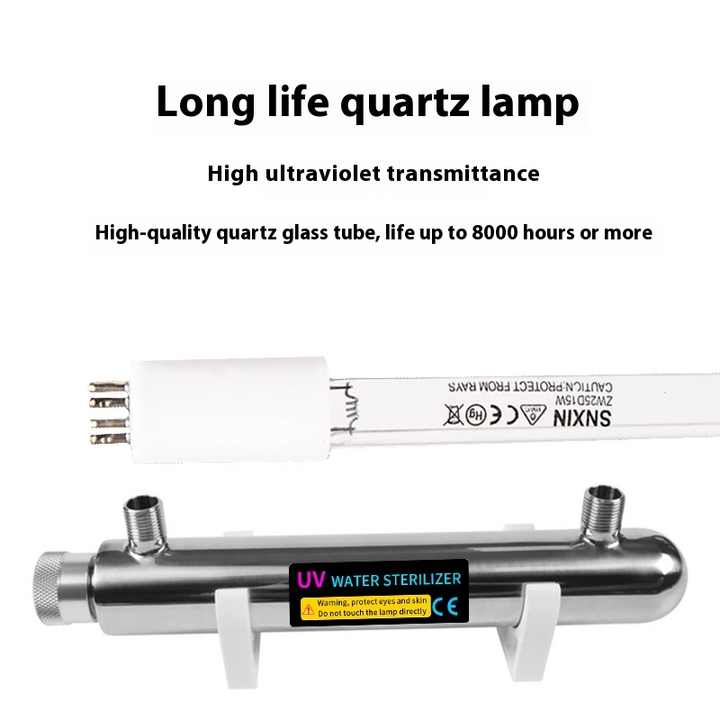 Level 6 Stainless Steel Ultraviolet UV Water Filtration System ...