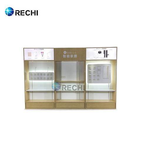 Custom Design Wall Cell Phone Accessory Display Showcase