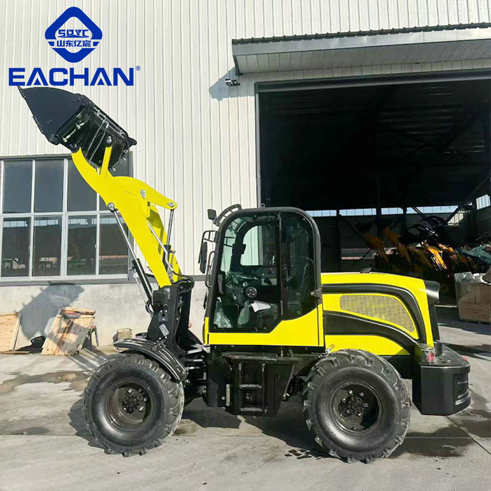 EACHAN Discount Fully Hydraulic Wheel Loader CE EPA Diesel Engine Wheel ...