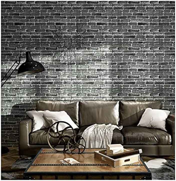Wholesale Customized Good Quality PE Wall Panel 3d Brick Wallpaper 3d ...