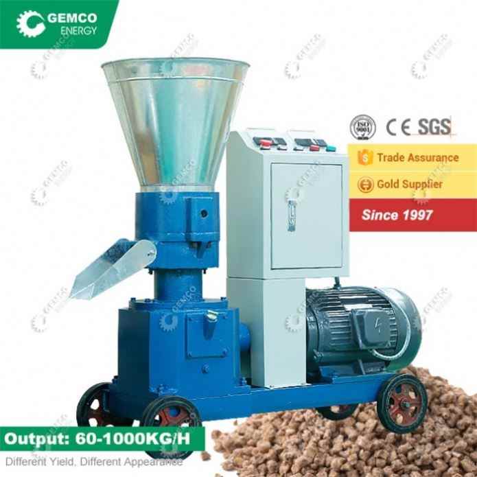 Small Electric Poultry Chicken Animal Feed Making Machine for ...
