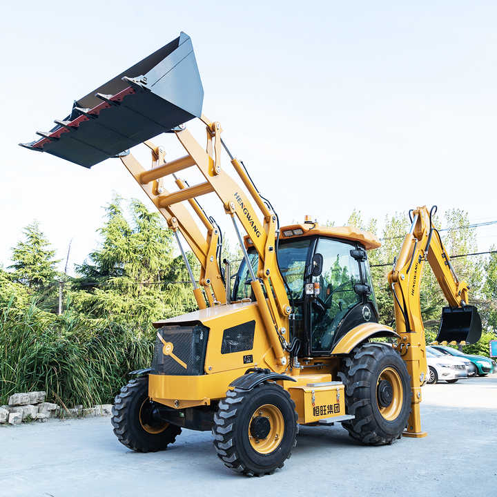 Chinese Loader Backhoe Tractor New Retroexcavadora Mini Backhoe Loader ...