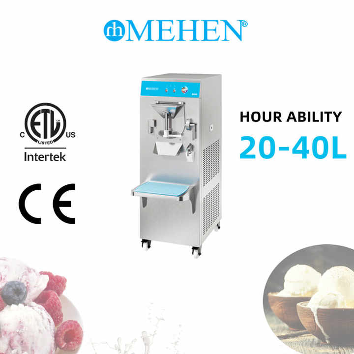 M10E Mehen Tabletop Countertop Italian Fruit Hard Thinnest Gelato ...