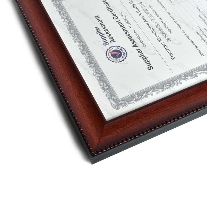 Brown Wood Crafts Photo Frame - Perfect for Certificates