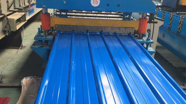 JIS Standard Sinusoidal Galvanized Roof Sheets Anti-Corrosion Coastal ...