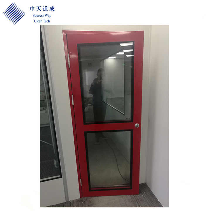 GMP Modular Cleanroom Safety Door - Secure & Durable
