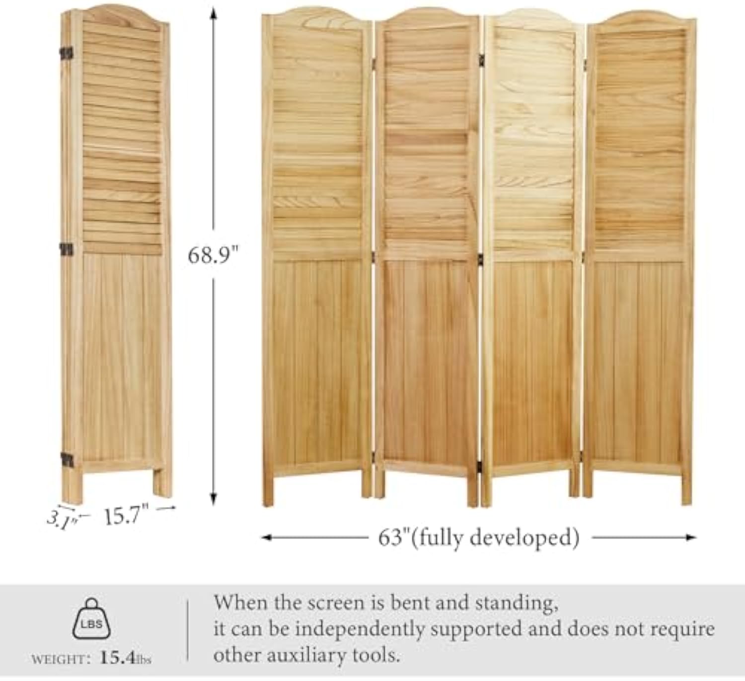 Dressing Room Partition - Modern Waterproof HPL Design