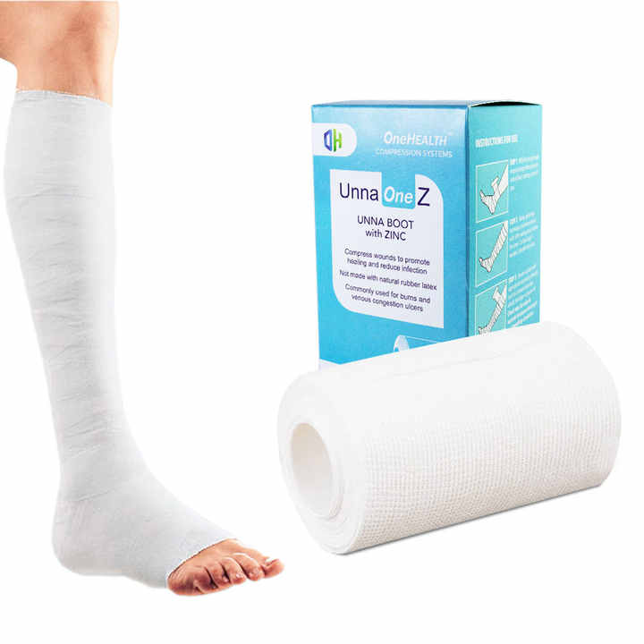 Unna Boot Bandage As Treatment for Leg Ulcers with Calamine 4inch ...