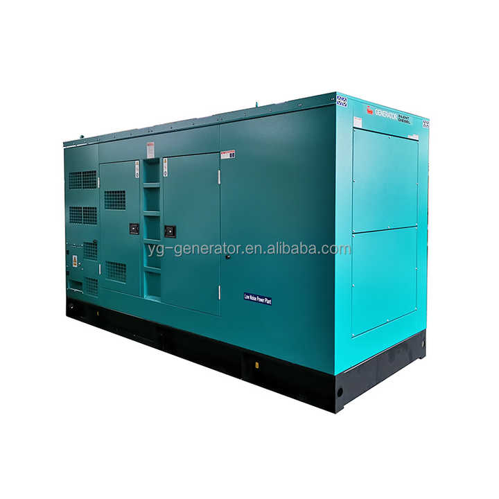 Reliable 300kW Silent Electric Diesel Generator Set 3 Phase Open Frame ...