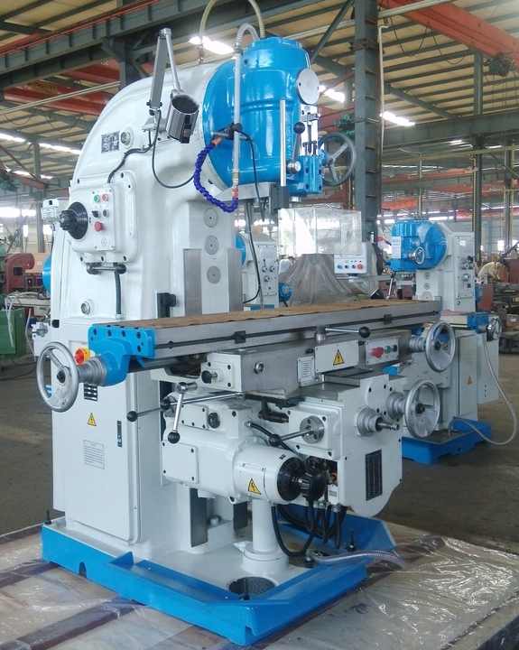 Industrial Vertical Lift Table Metal Milling Machines X5032 X5040 Universal Vertical Knee Type ...