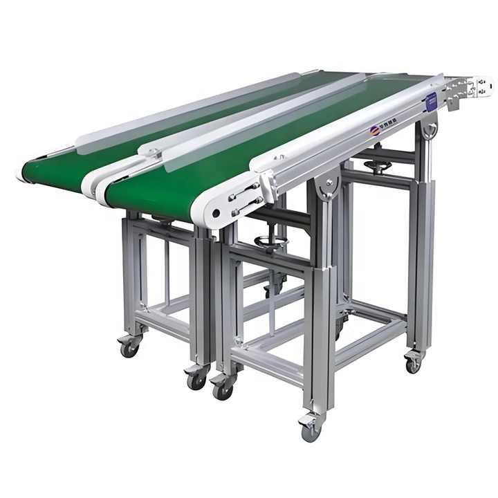 Belt Conveyor Small Conveyor Belt Assembly Line Flat Conveying Machine ...