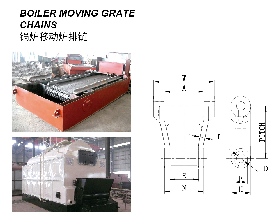 China Boiler Moving Grate Chains , Manufacturer, Supplier, factory ...